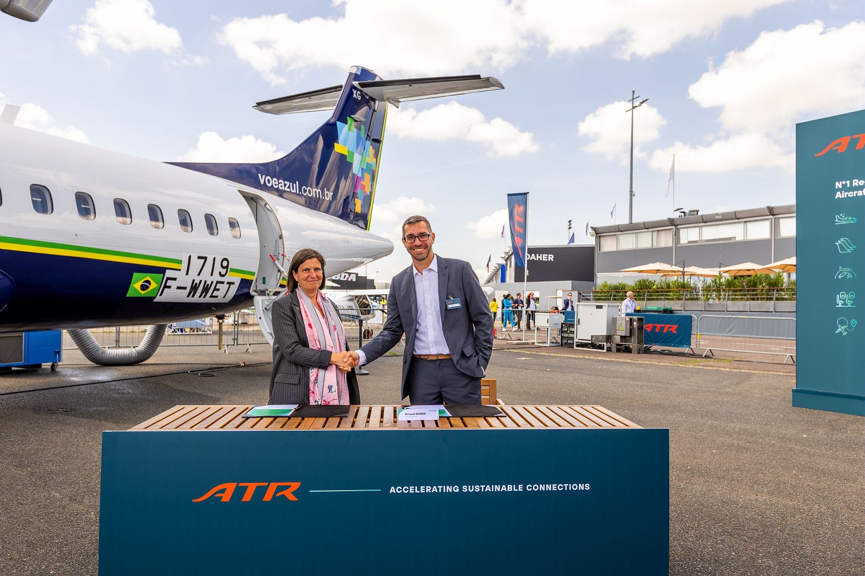 ATR signs MOU with ATOBA Energy to Improve SAF access for regional ...
