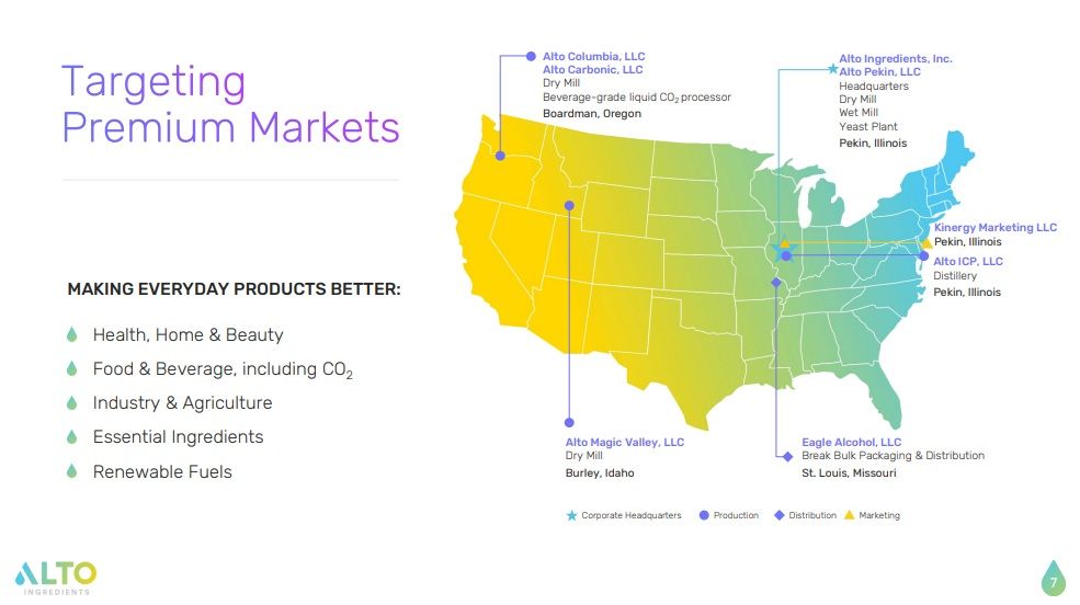 Alto Ingredients reports improved financial results for Q3 | Ethanol ...