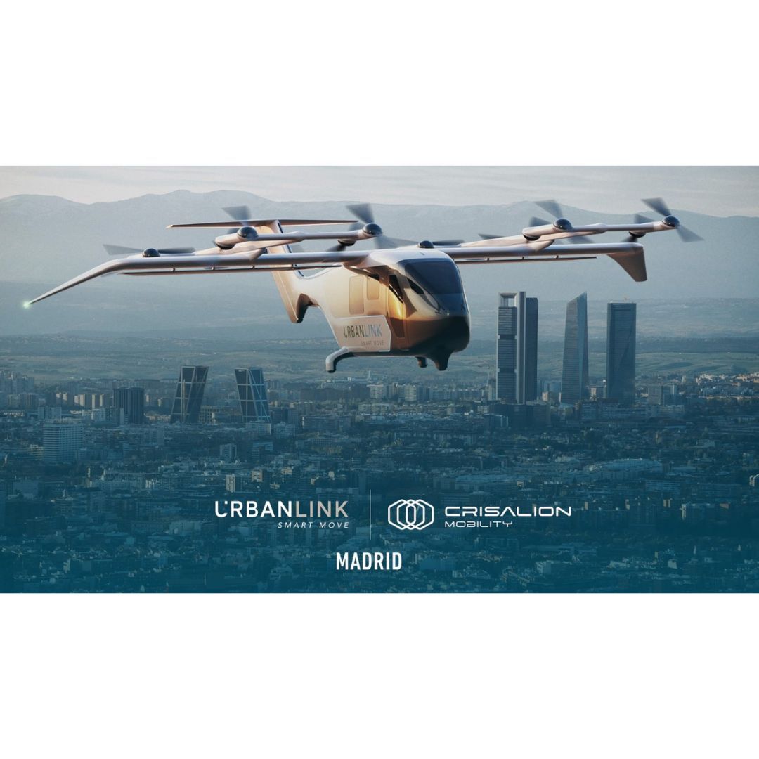 UrbanLink Air Mobility Partners with CRISALION Mobility for 20 eVTOLs ...