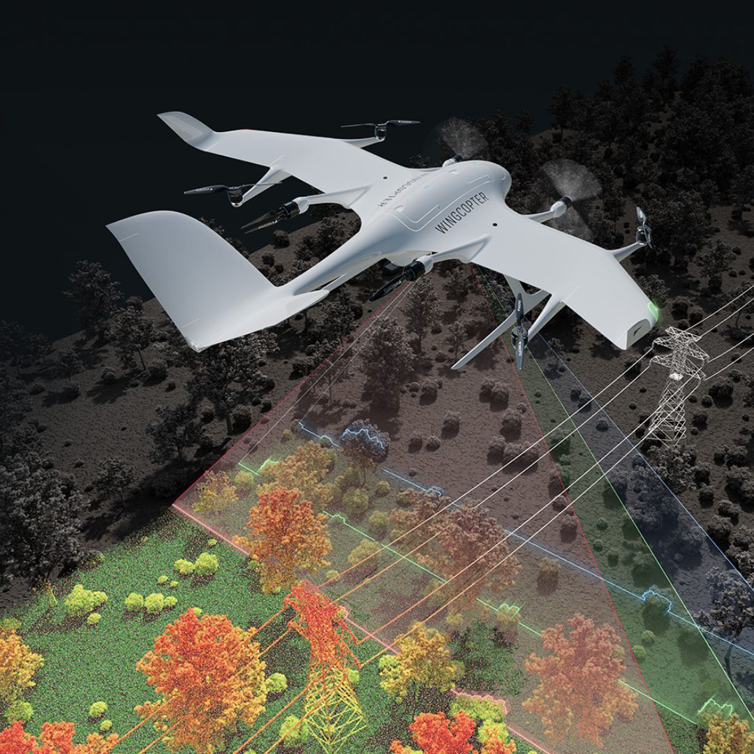 Wingcopter Extends Range of Applications to Long-Range LiDAR Surveying ...