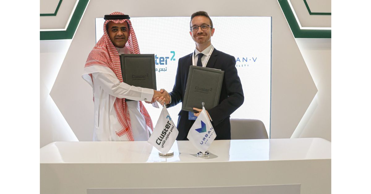 UrbanV and Cluster2 sign partnership to boost AAM in Saudi Arabia | UAS ...
