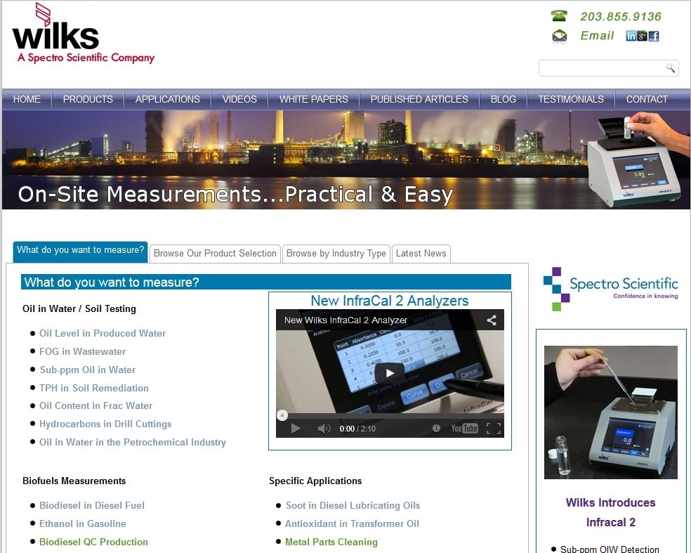 Wilks launches new website with application-specific measurements ...