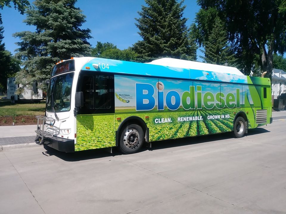 City buses in Grand Forks, North Dakota, running on B20 biodiesel ...