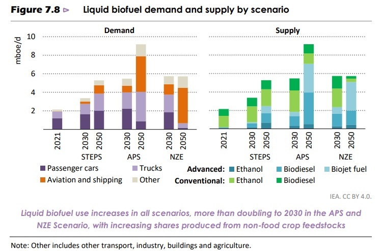 IEA report outlines growth potential for liquid biofuels | Biodiesel ...