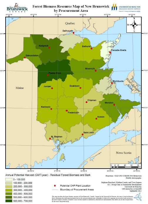 Report: biomass CHP has potential in New Brunswick | Biodiesel Magazine