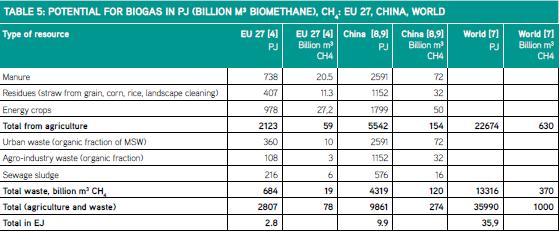 World Bioenergy Association releases biogas fact sheet | Biodiesel Magazine