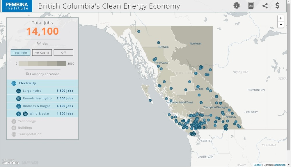 New map shows clean energy jobs across British Columbia | Biomass Magazine