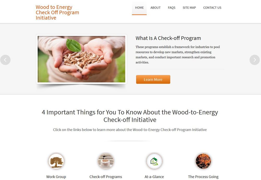 Website now available for wood-to-energy checkoff program | Biomass ...