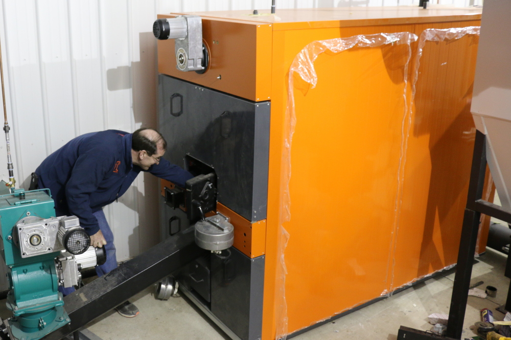 Biomass boiler nearing completion at University of Illinois, UC ...