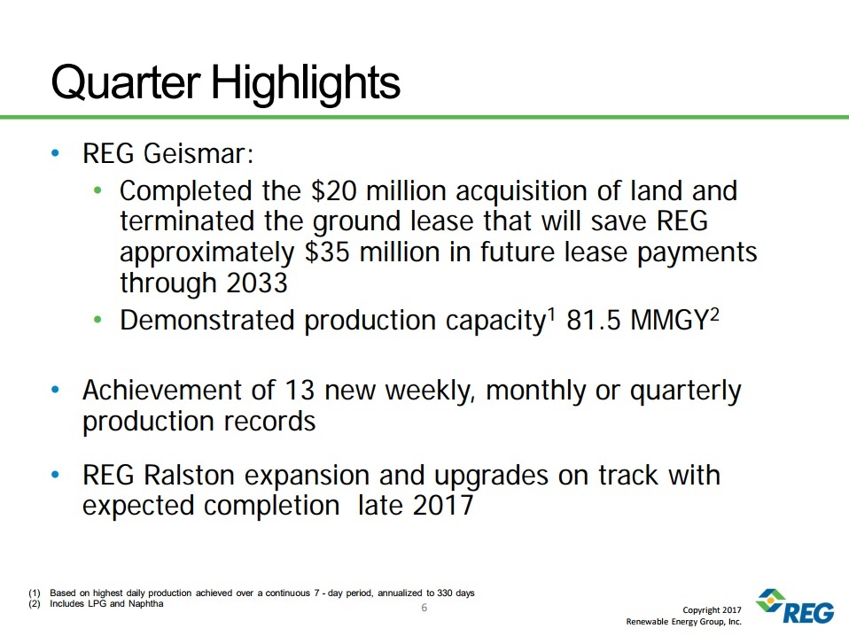 REG: Geismar plant continues to run above nameplate capacity | Biomass ...