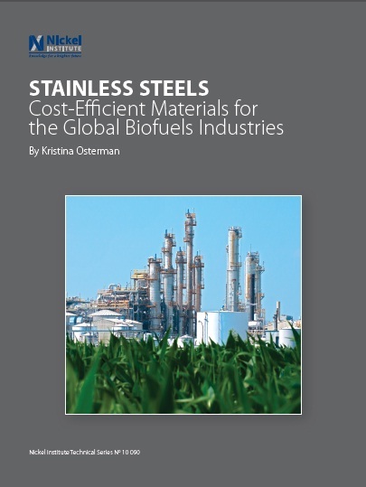 Nickel Institute publishes guide on stainless steel for biofuels ...