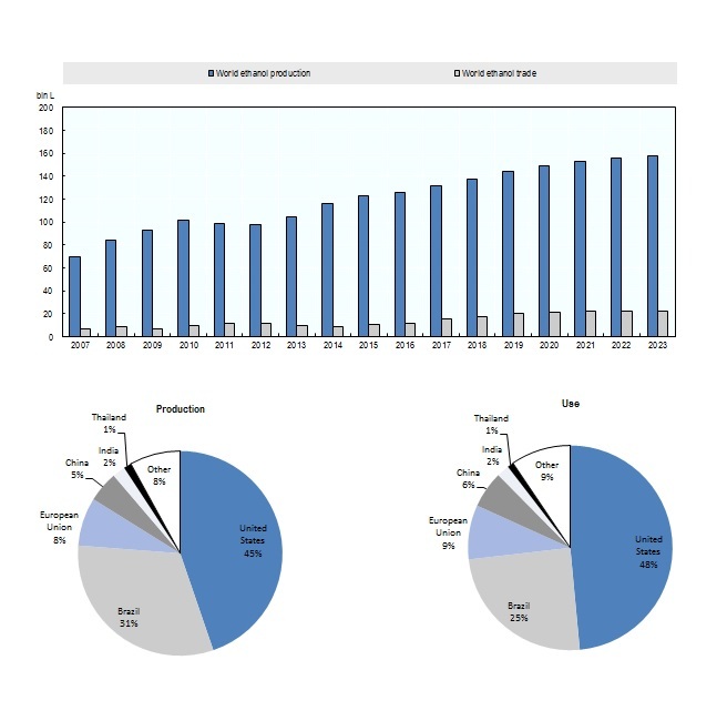OECD-FAO outlook report predicts growth in ethanol production | Biomass ...